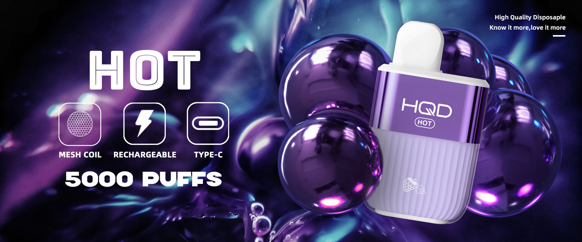 Disposable E-cigarettes_HQD TECH CHINA,HQD VAPE,HQD CUVIE PLUS【HQD TECH】